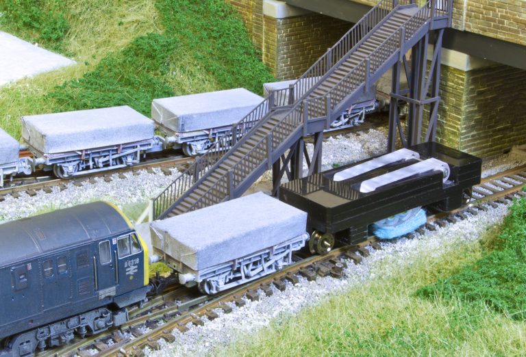 TRACK CLEANING WAGON N GAUGE - Ten Commandments