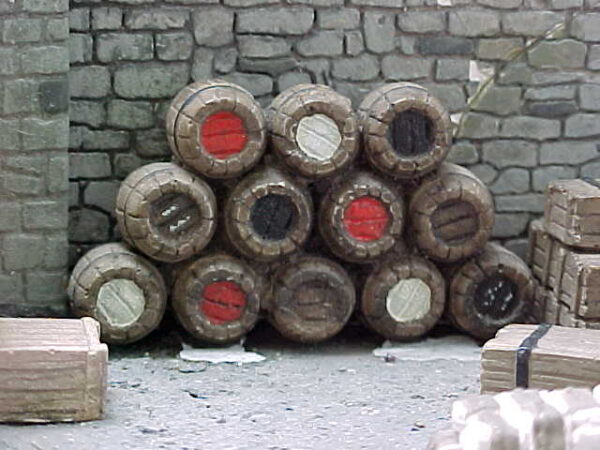 LARGE CASK STACK OO - Ten Commandments