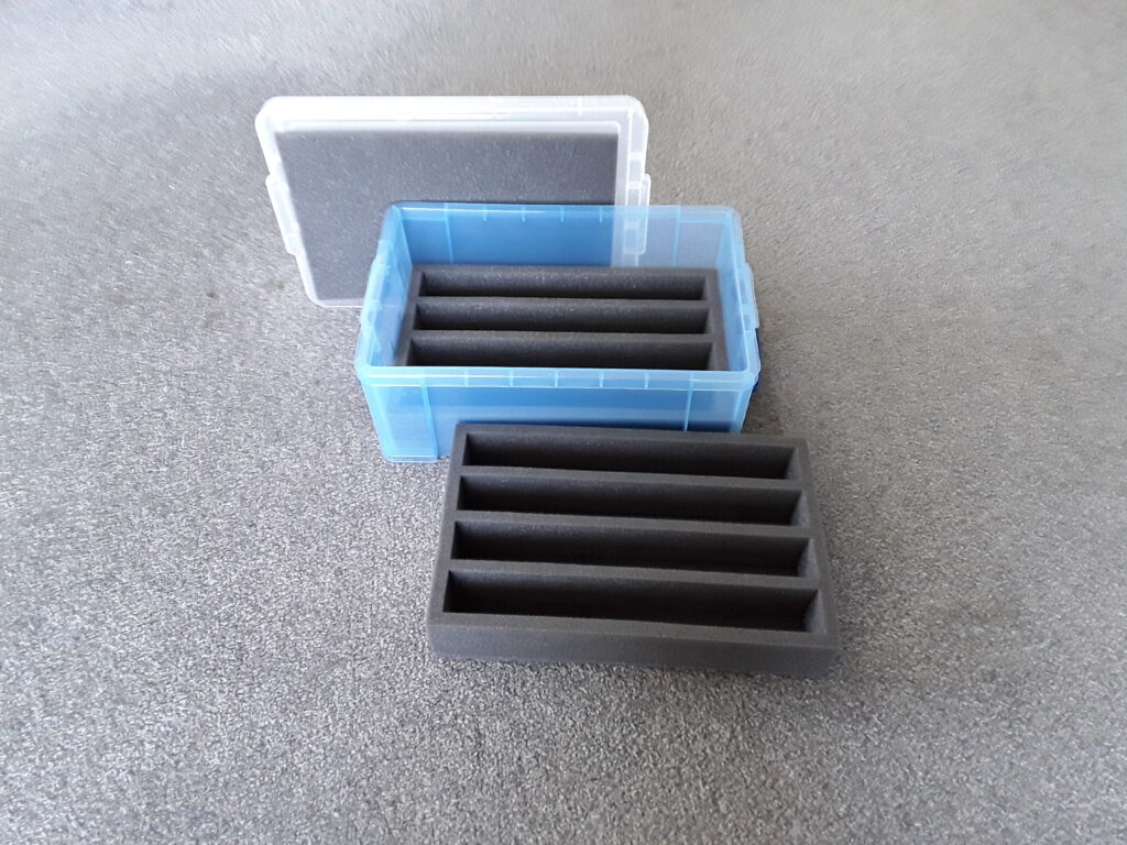 OO COMPACT STORAGE CASE 4 SLOTS X 2 LAYER - Ten Commandments