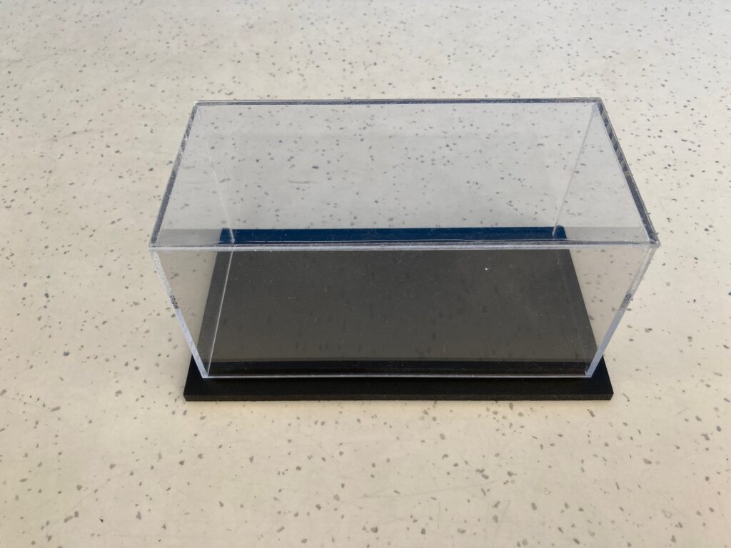 SMALL DISPLAY CASE PLAIN - Ten Commandments